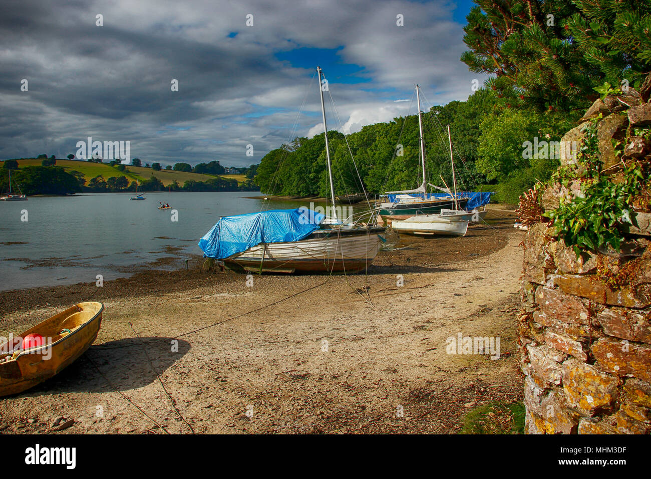 Dittisham, South Hams, Devon, UK Stock Photo - Alamy