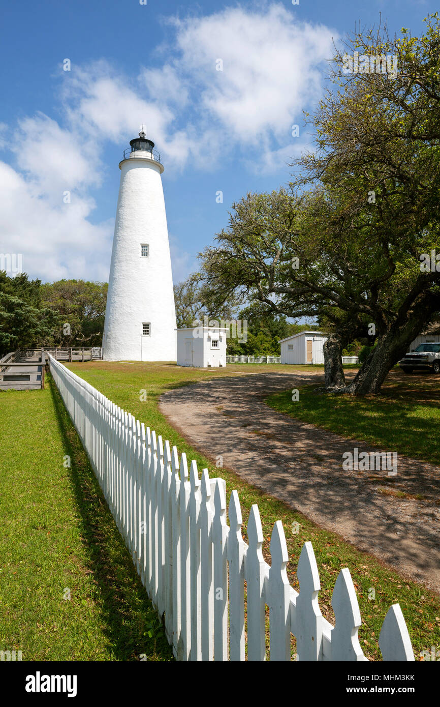 Lighthouse On Top Of Fence