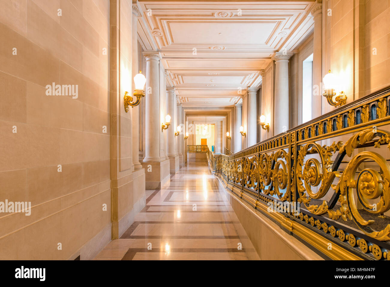 San francisco city hall civic center hi-res stock photography and ...