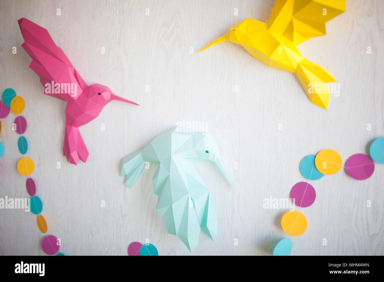 Origami paper cranes hi-res stock photography and images - Alamy