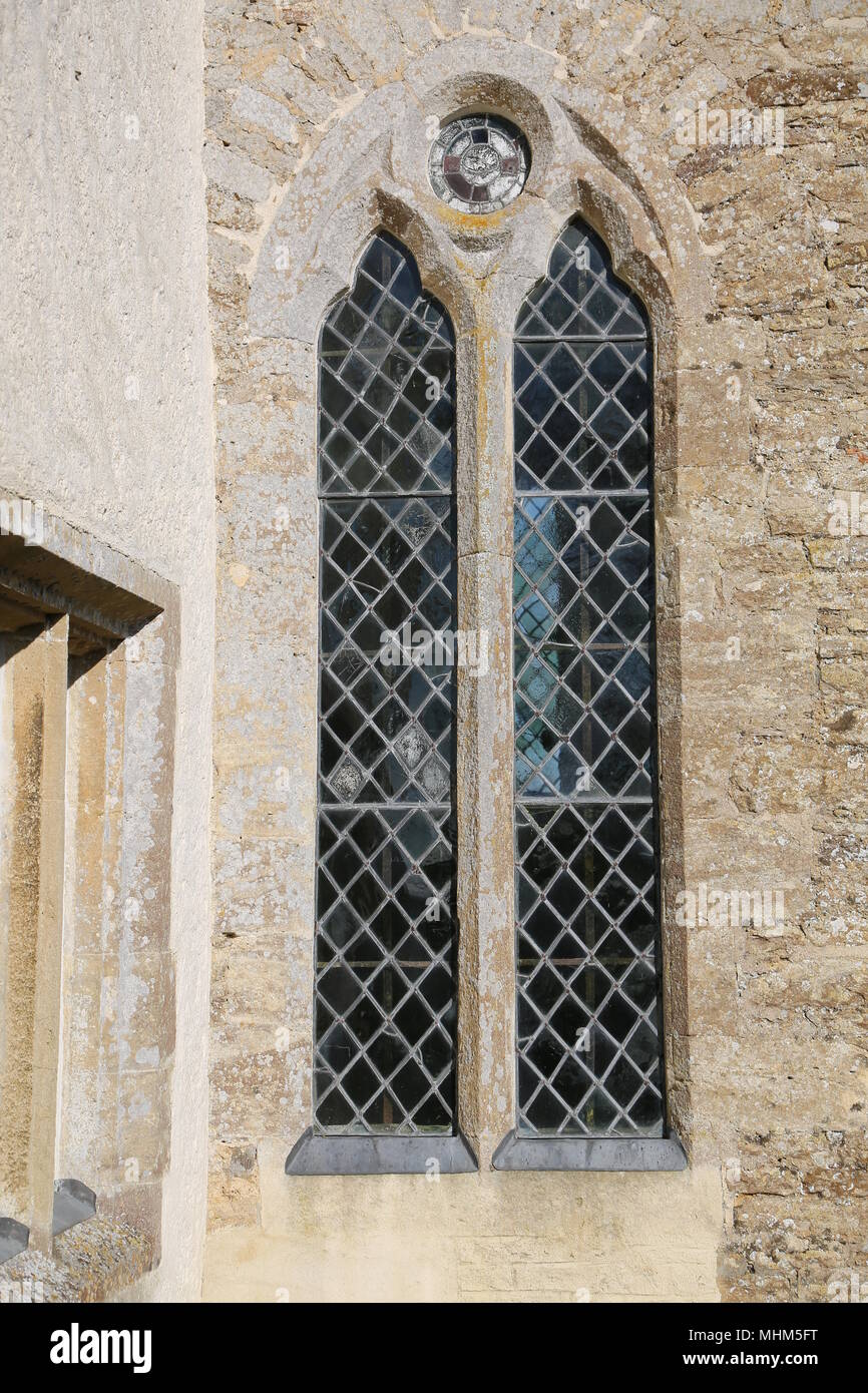 Single church window Stock Photo - Alamy