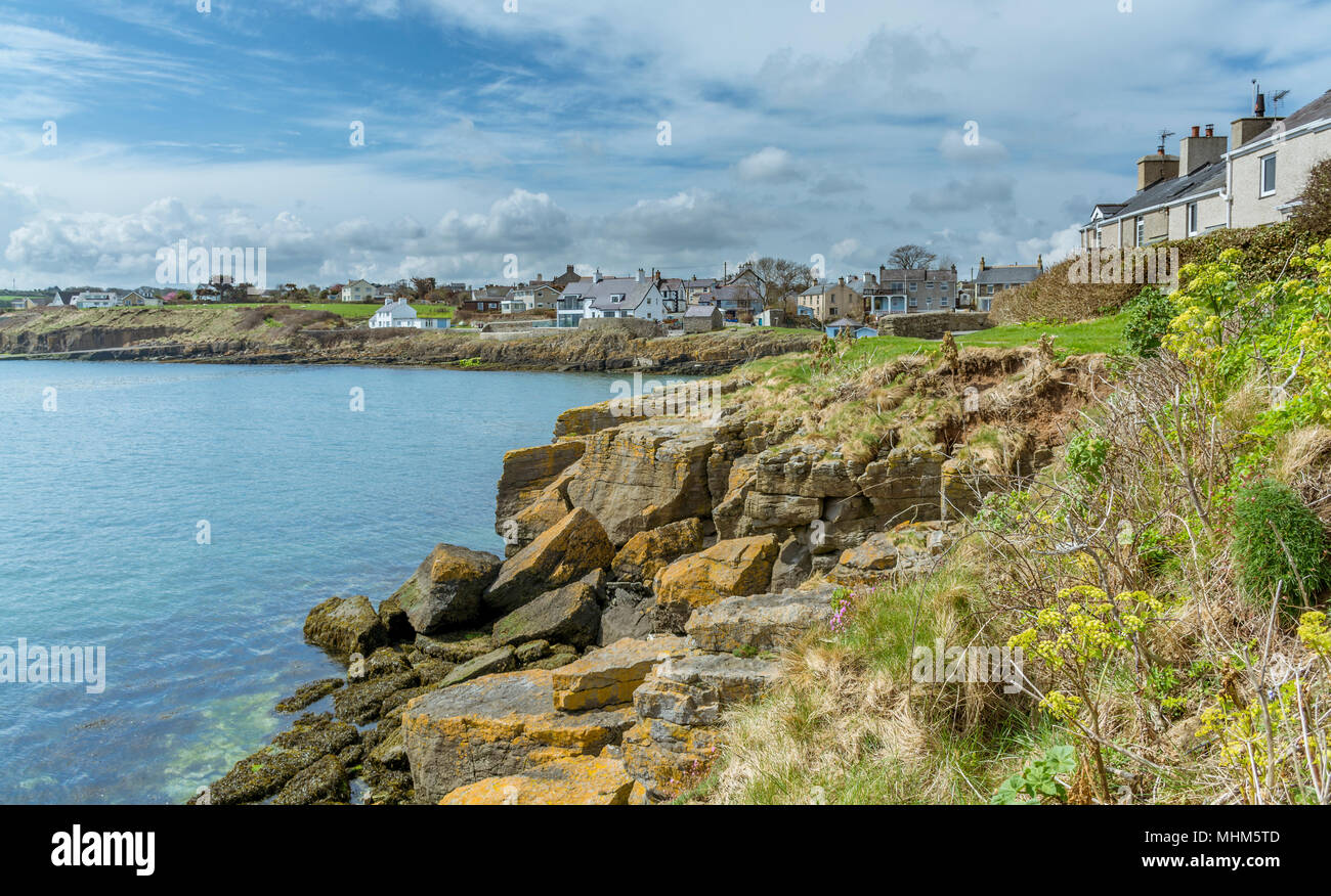 Seafront Moelfre Anglesey High Resolution Stock Photography and Images ...