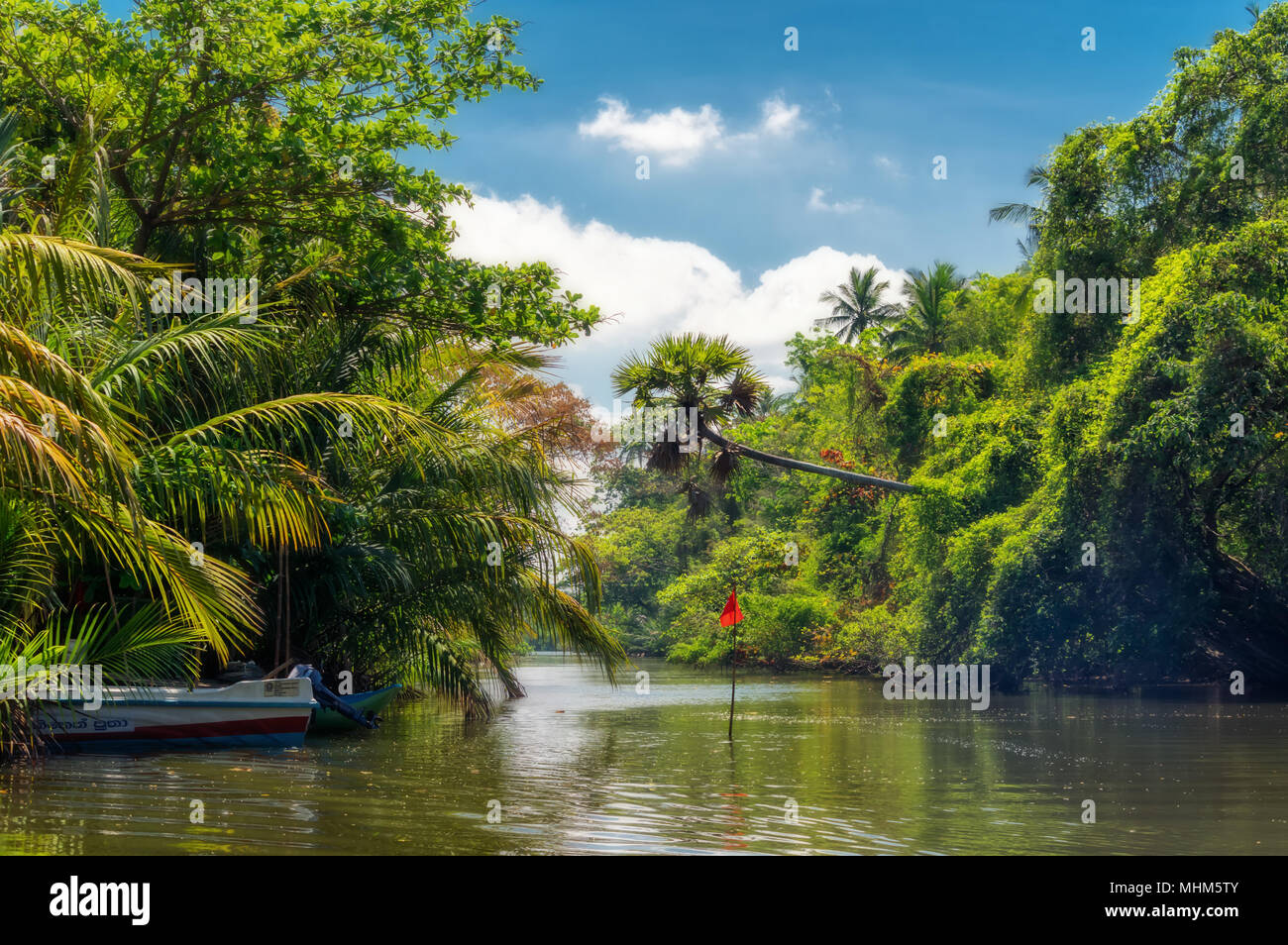 Sri lanka negombo dutch canal hi-res stock photography and images - Alamy