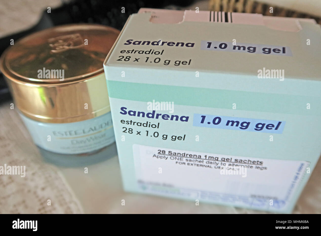 Sandrena Hormone Replacement Therapy HRT, Estradiol, drug for ...