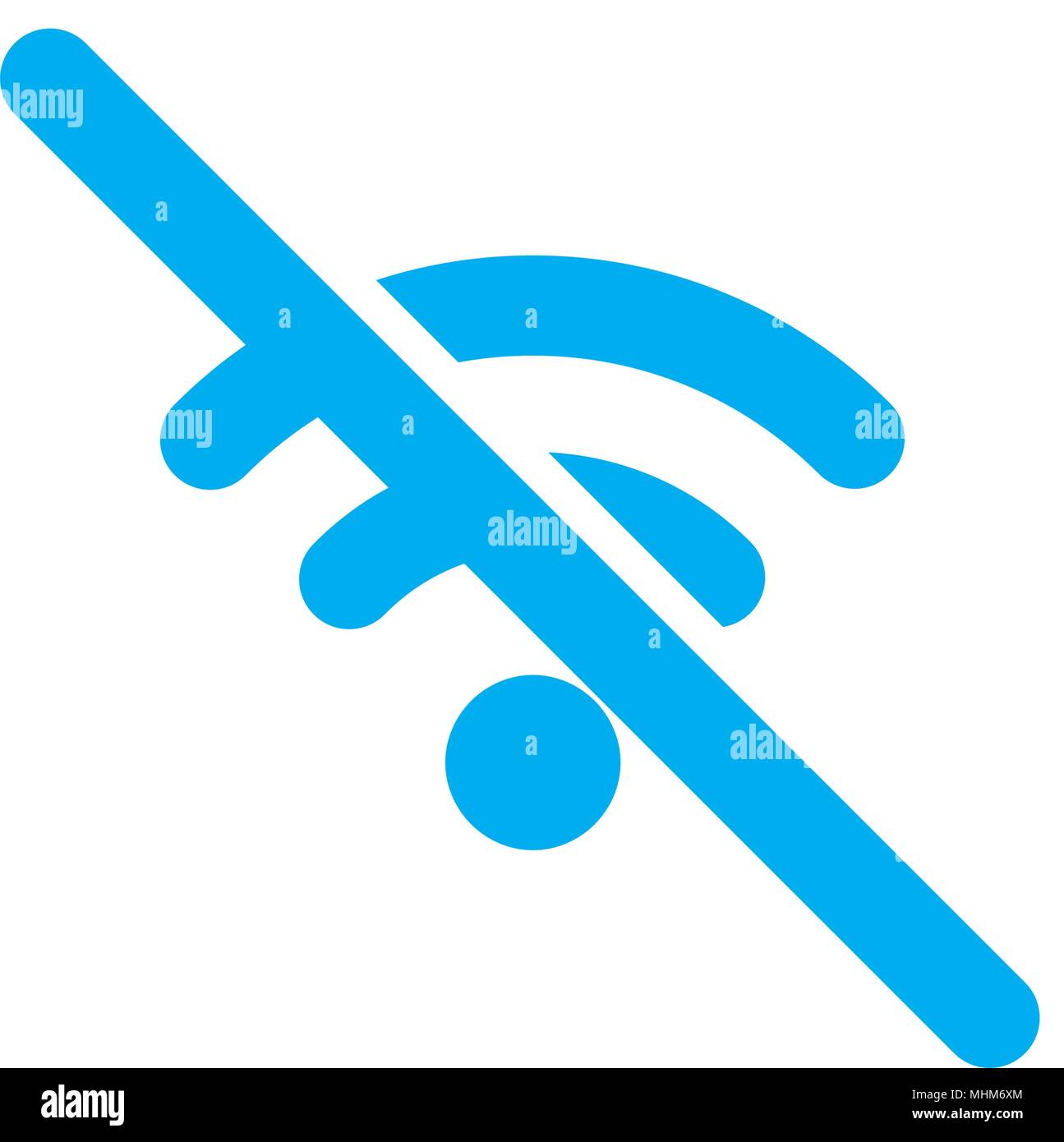hotspot wifi icon vector template Stock Vector Image & Art - Alamy