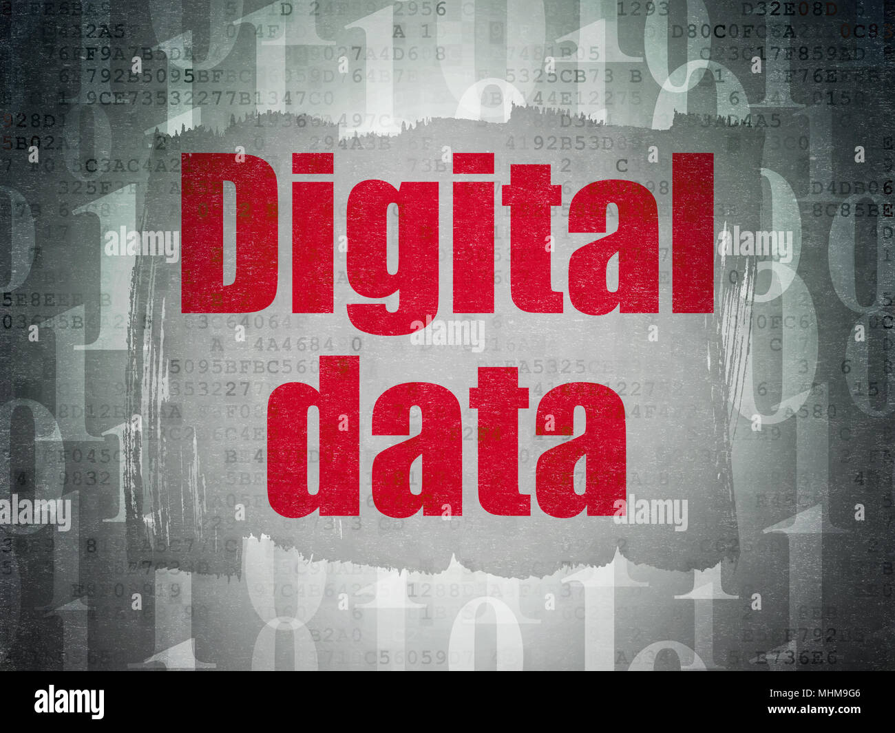 Data concept: Digital Data on Digital Data Paper background Stock Photo ...