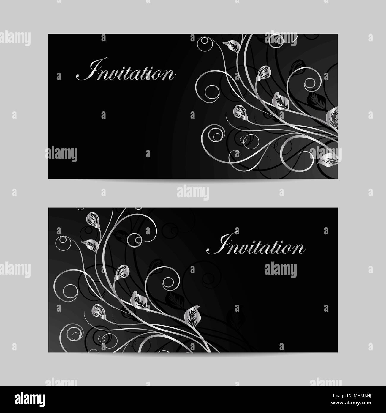 Set of horizontal banners Stock Vector Image & Art - Alamy