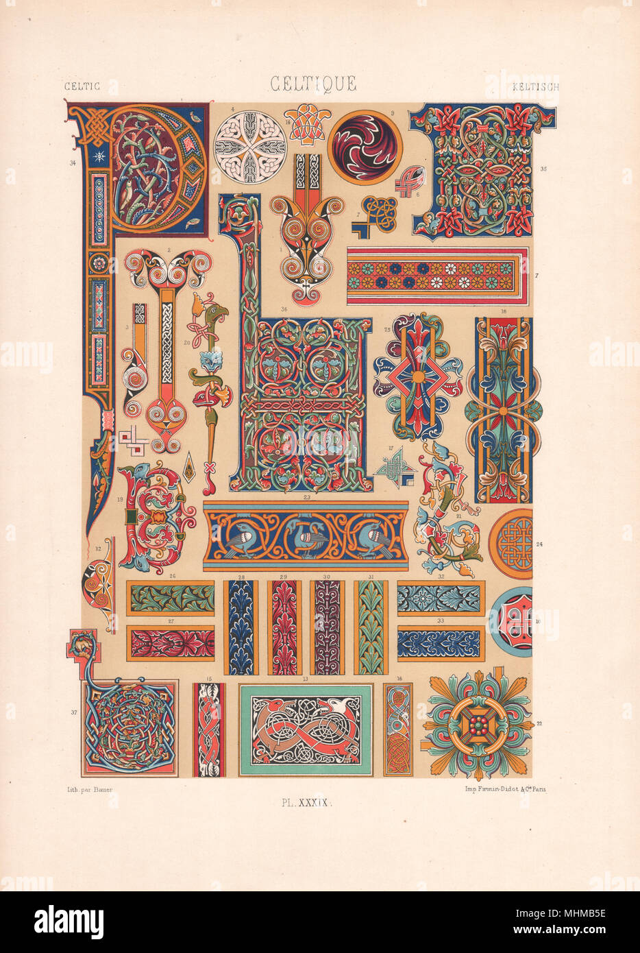 Celtic patterns hi-res stock photography and images - Alamy