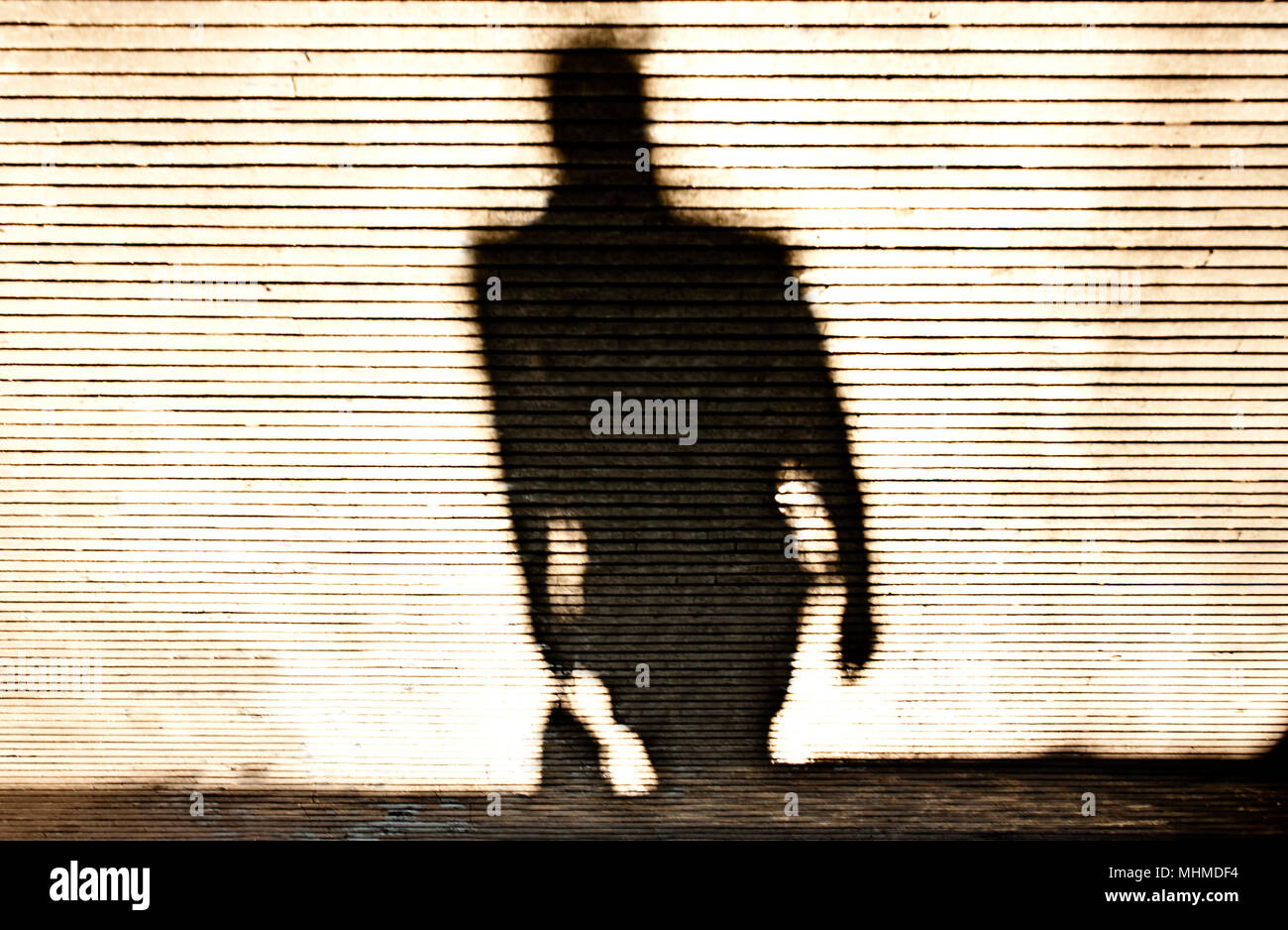 Human shadow silhouette hi-res stock photography and images - Alamy