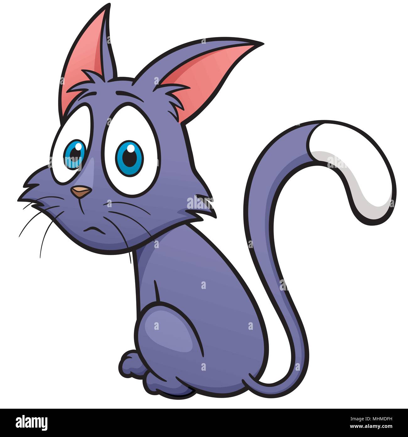 Vector illustration of Cat cartoon Stock Vector Image & Art - Alamy