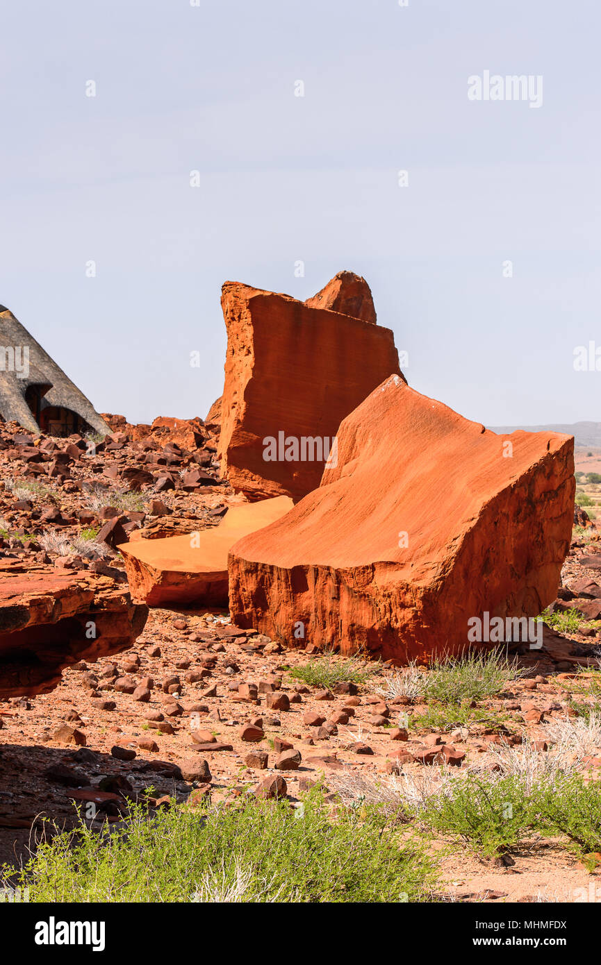 Rocks and stones of Twyfelfontein, Namibia Stock Photo - Alamy