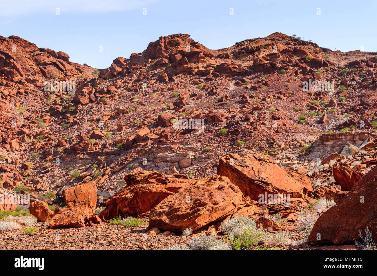 Rocks and stones of Twyfelfontein, Namibia Stock Photo - Alamy