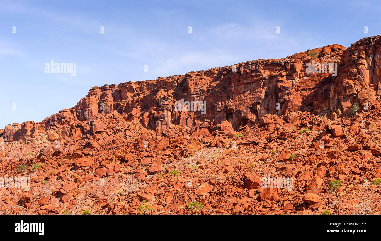 Rocks of Twyfelfontein, Namibia Stock Photo - Alamy