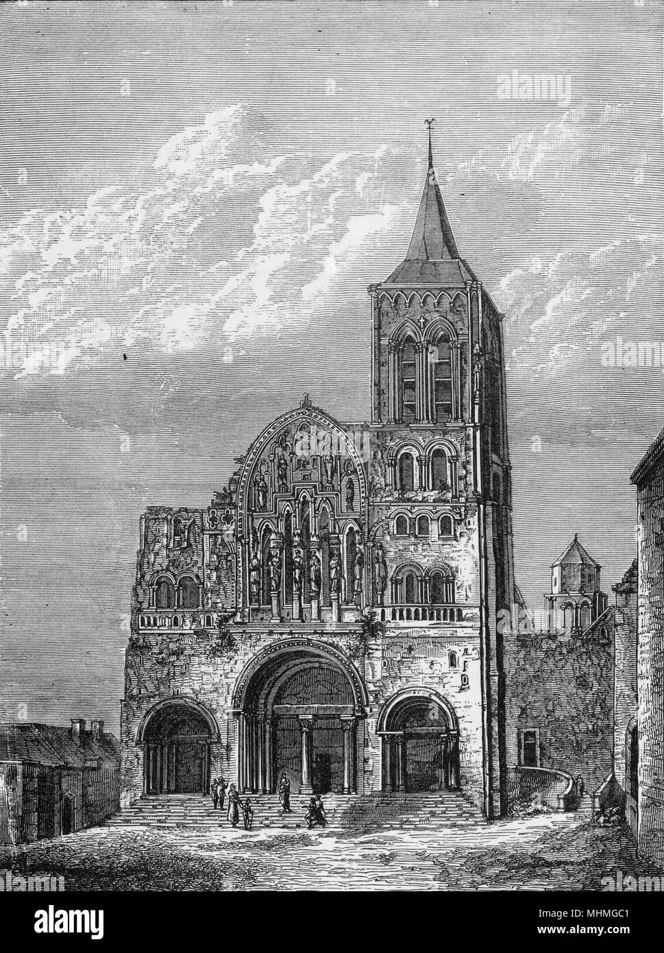 Basilique sainte marie madeleine hi-res stock photography and images ...