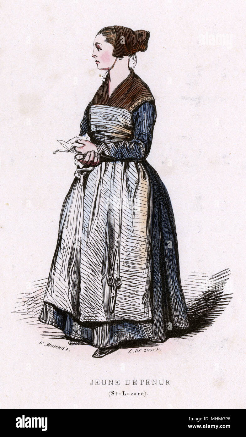 Female prisoner 1850 hi-res stock photography and images - Alamy