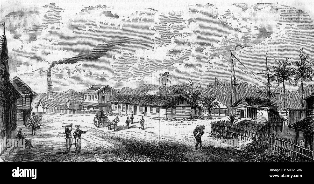 French Guiana convicts at penal settlement Stock Photo - Alamy