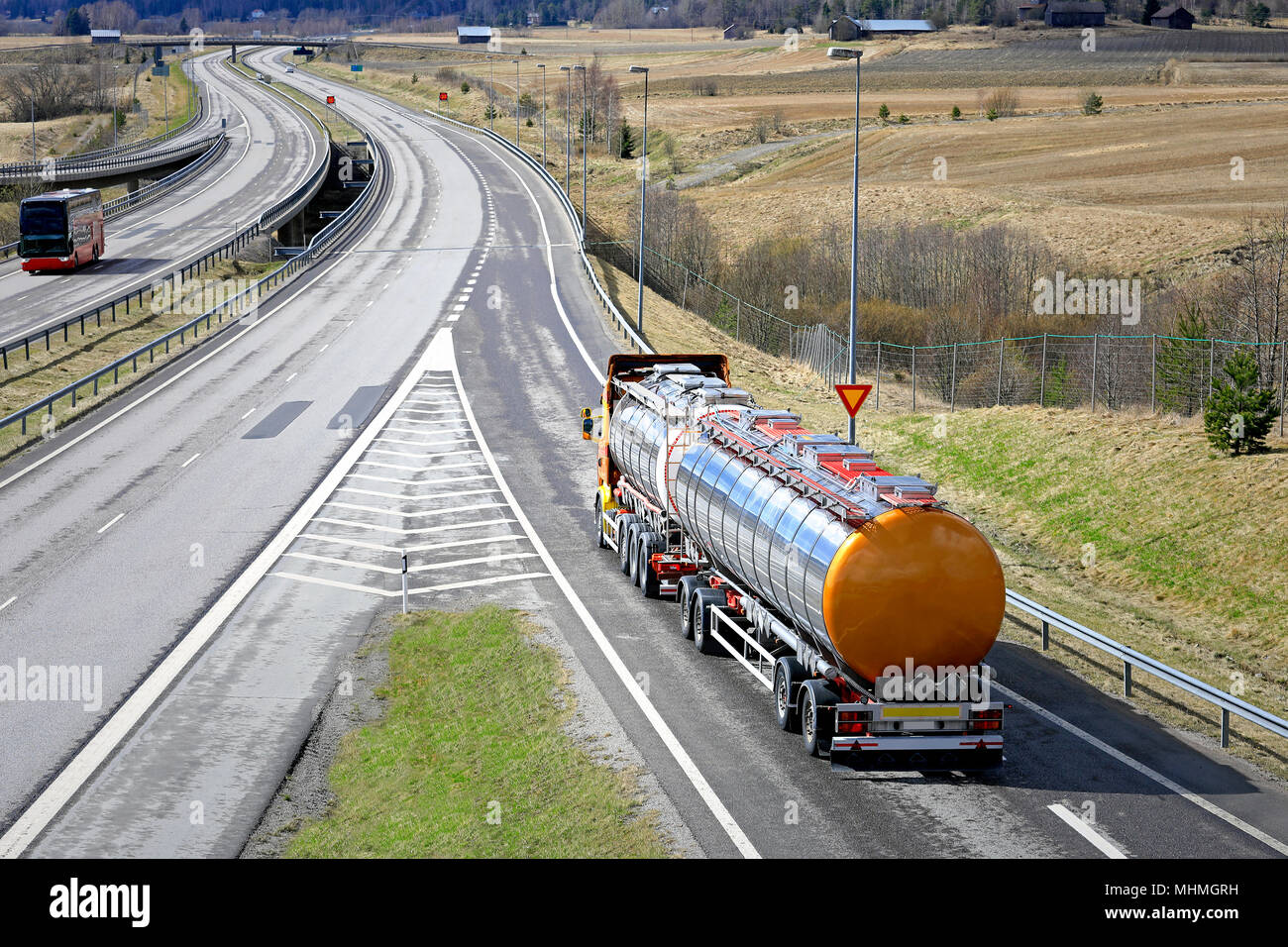 Entering Highway Ramp