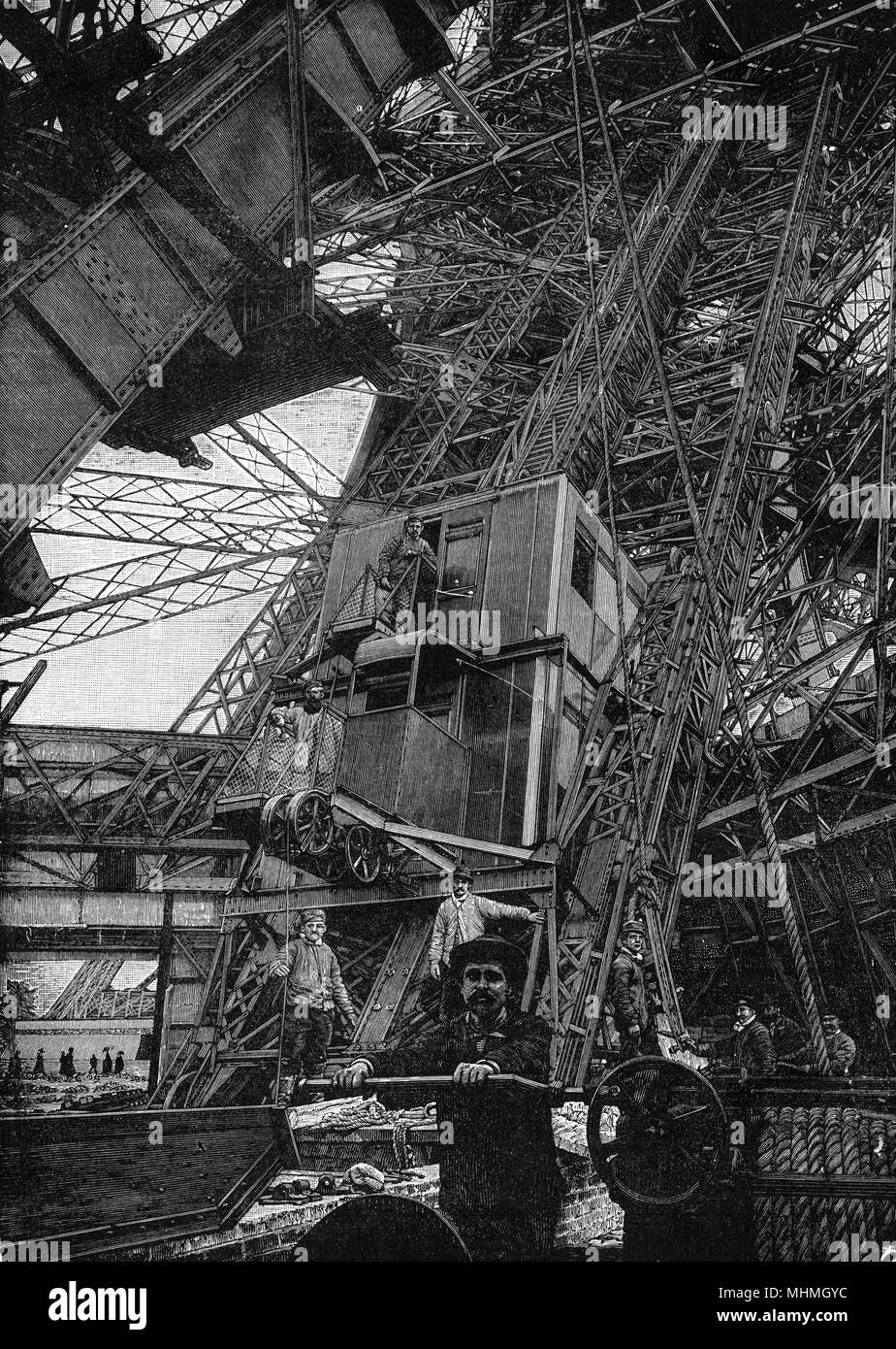 PARIS/EIFFEL TOWER 1889 Stock Photo - Alamy