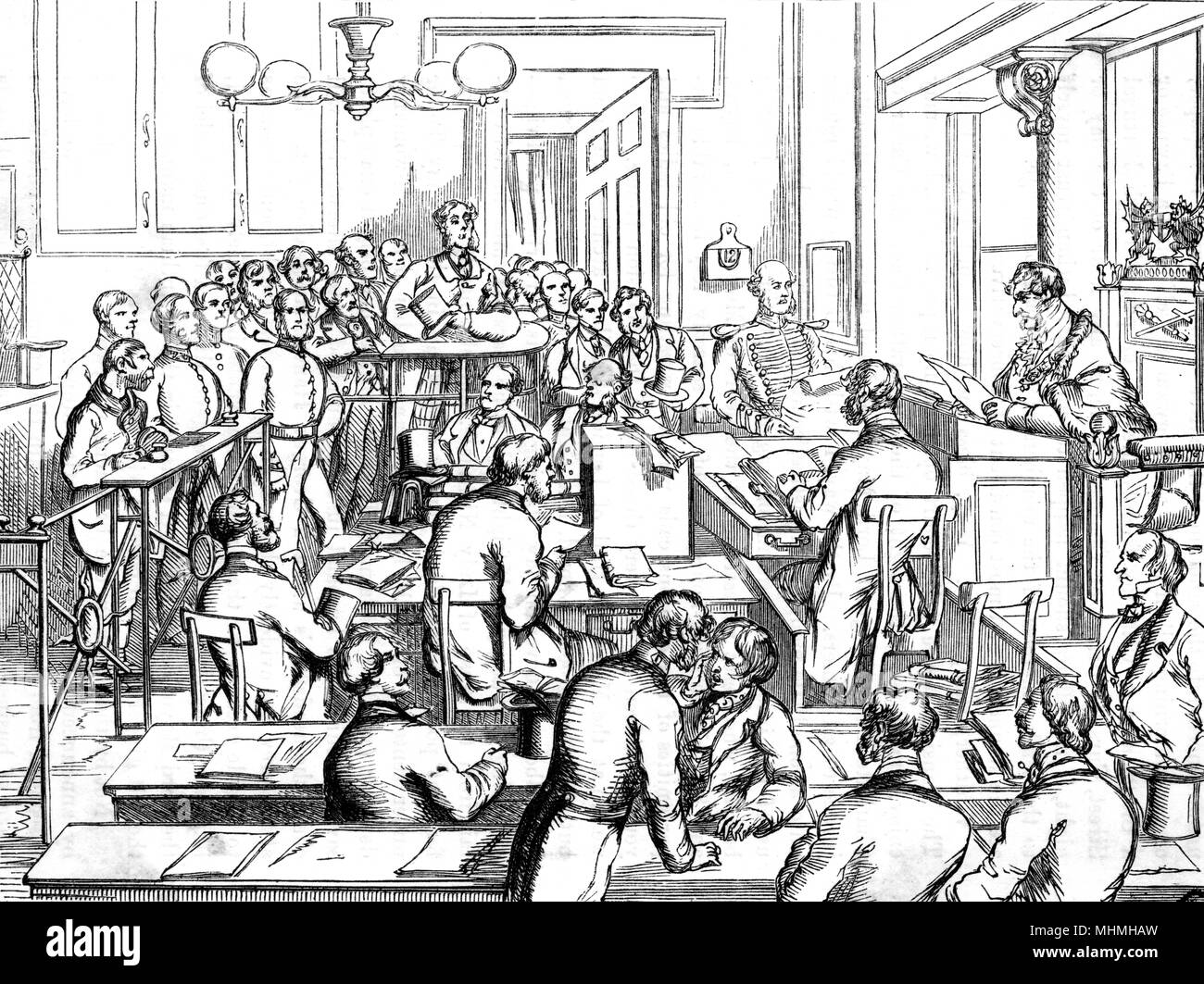 Court scene hi-res stock photography and images - Alamy