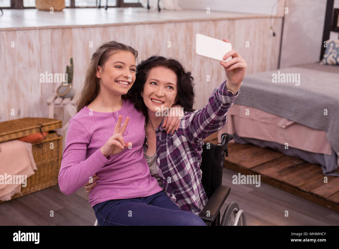 Crippled girl hi-res stock photography and images - Alamy