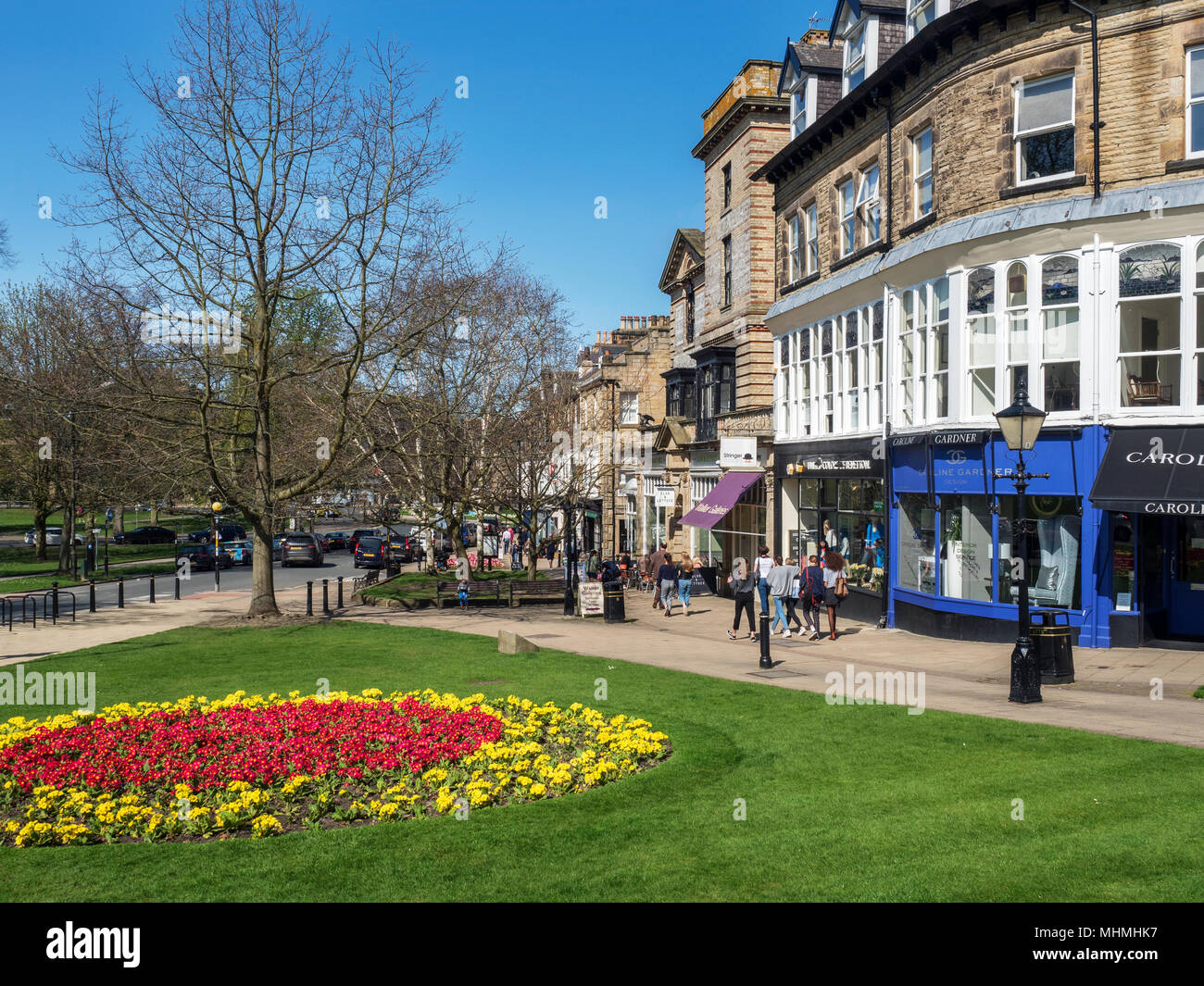 Montpellier quarter in spring hi-res stock photography and images - Alamy