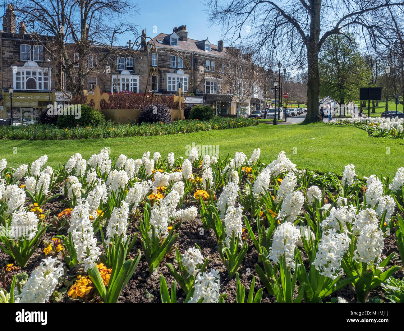Montpellier Quarter in Spring Harrogate North Yorkshire England Stock ...