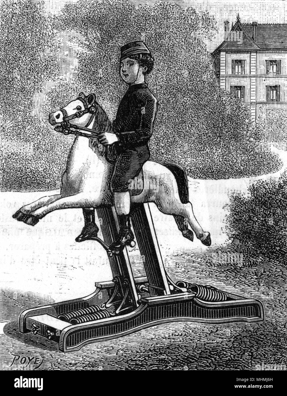 MANNING'S ROCKING HORSE Stock Photo - Alamy