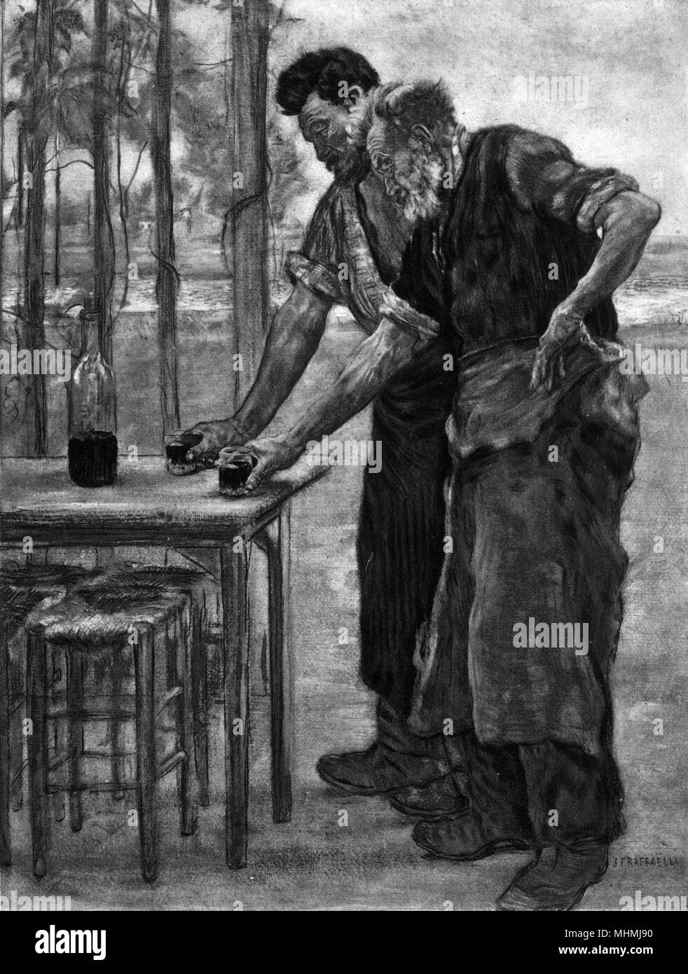 Drinking too much Black and White Stock Photos & Images - Alamy