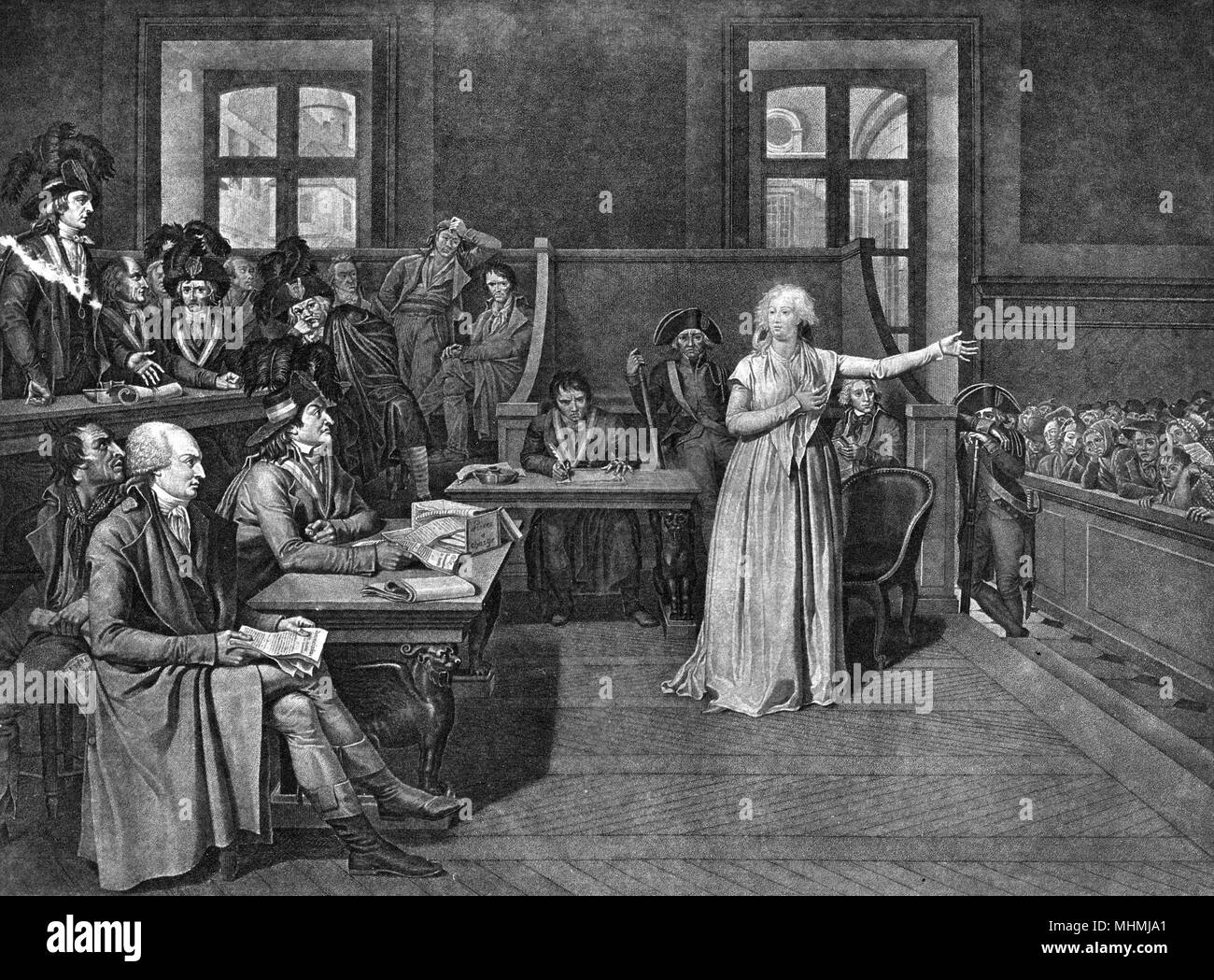 1793 marie antoinette hi-res stock photography and images - Alamy