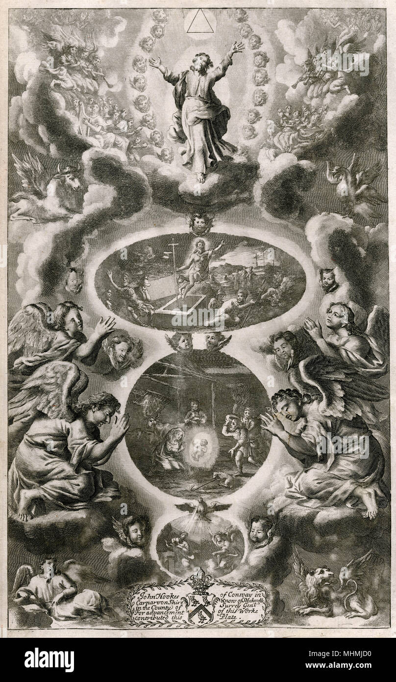 JESUS AND ANGELS Stock Photo - Alamy