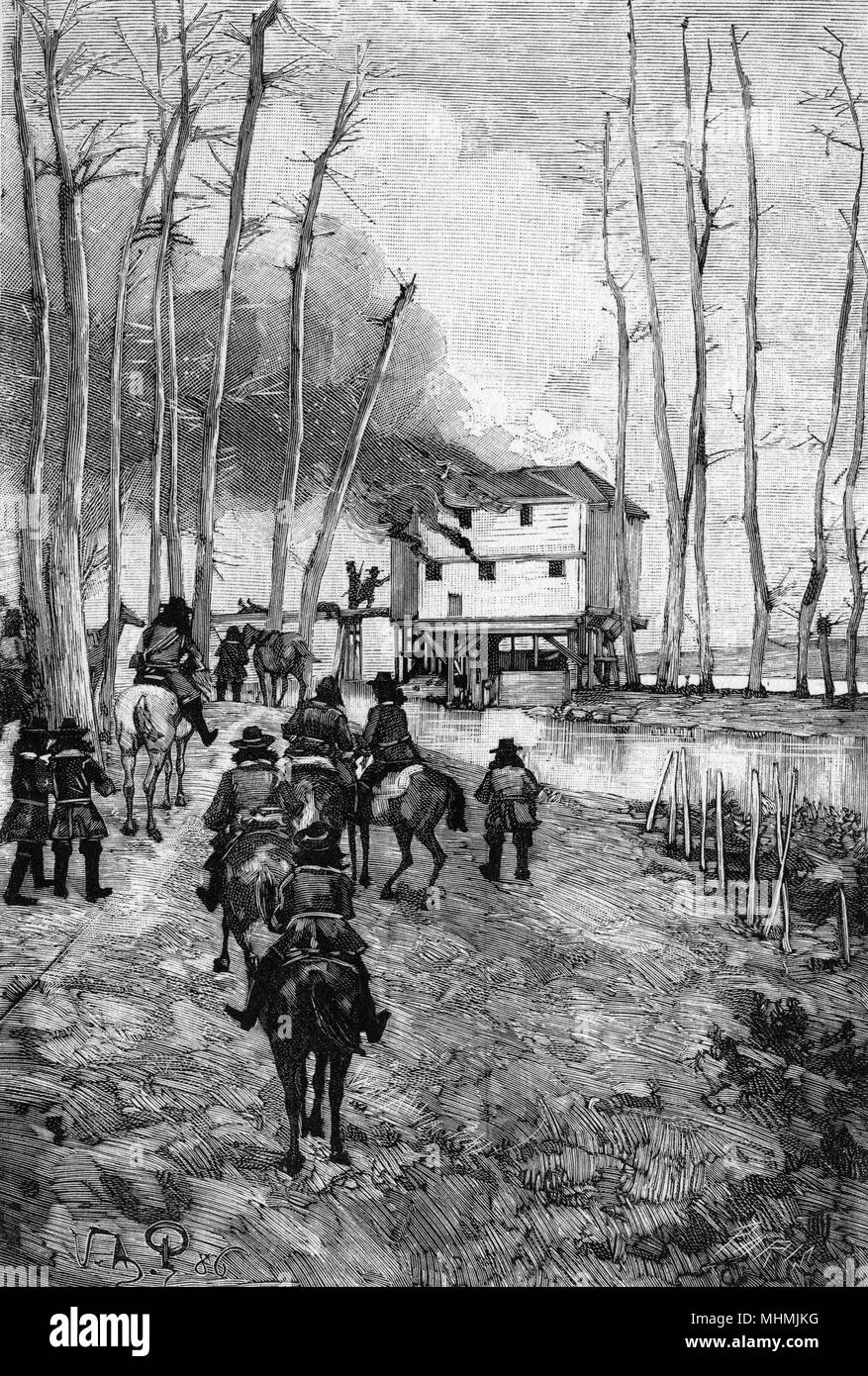 Protestants persecuted, France 1703 Stock Photo - Alamy