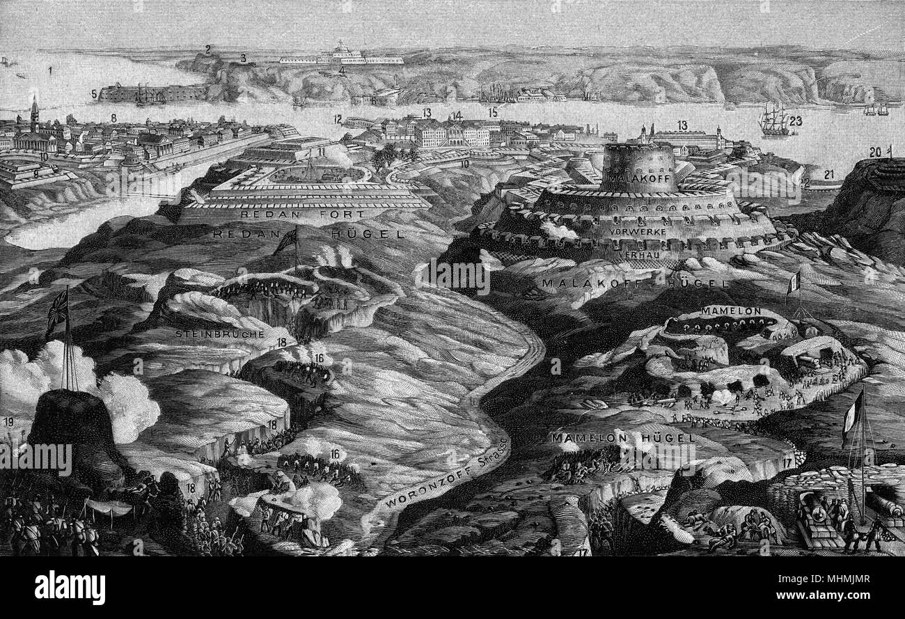 Siege of sebastopol 1854 1855 hi-res stock photography and images - Alamy