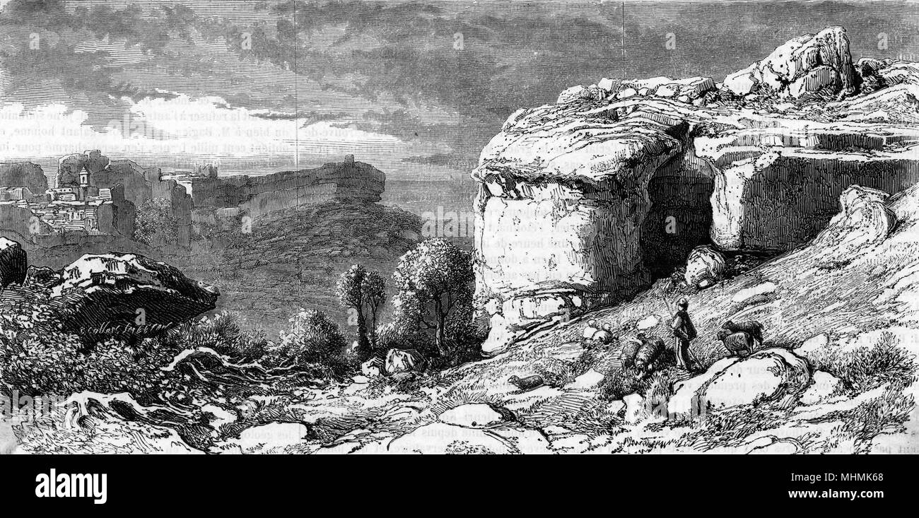 FRANCE/LES BAUX 1864 Stock Photo - Alamy