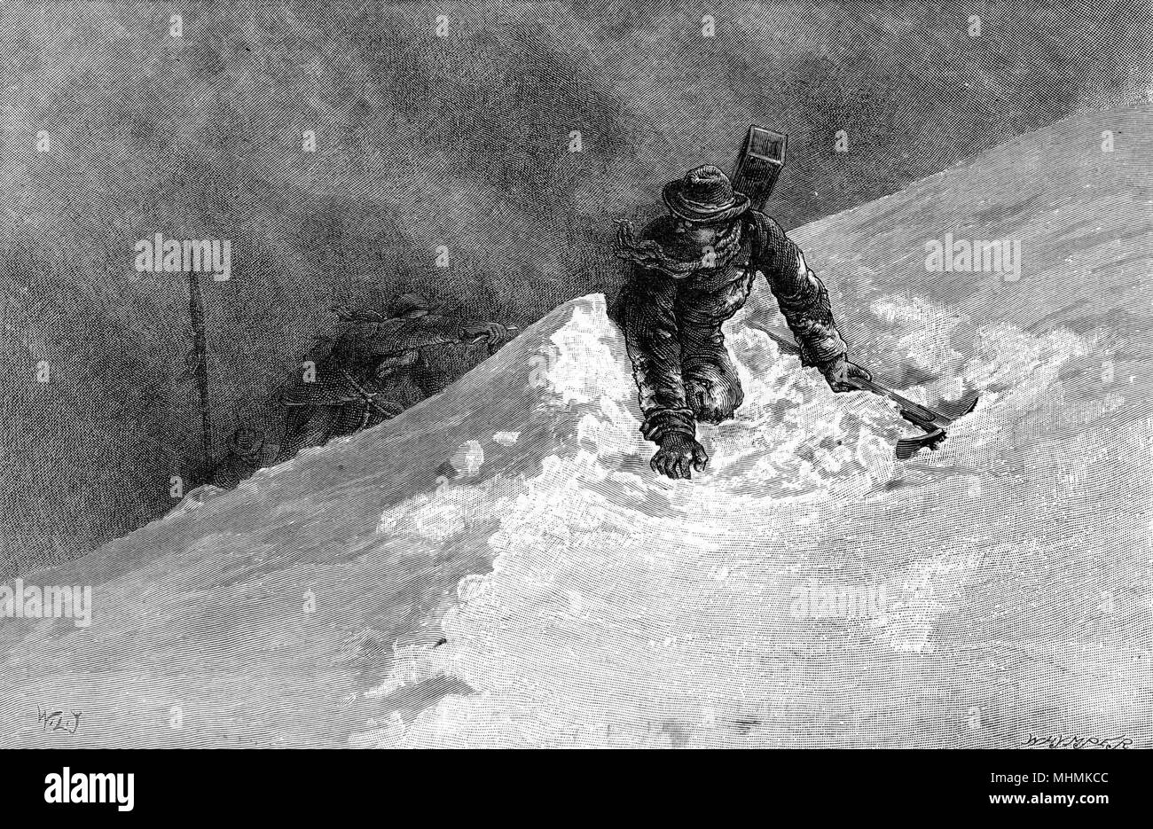 WHYMPER AT 6000 METRES Stock Photo - Alamy