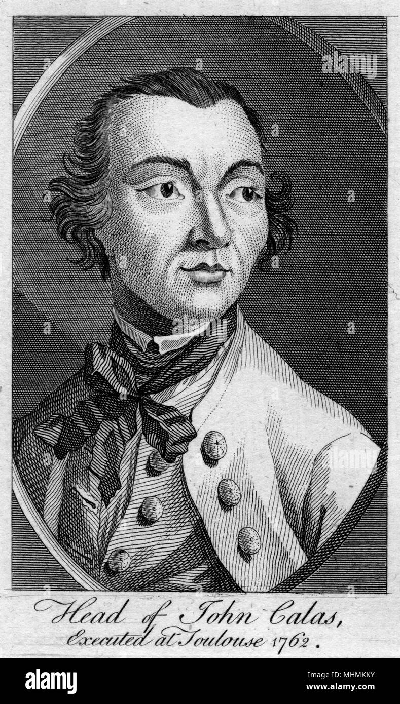 Jean calas 1698 1762 hi-res stock photography and images - Alamy