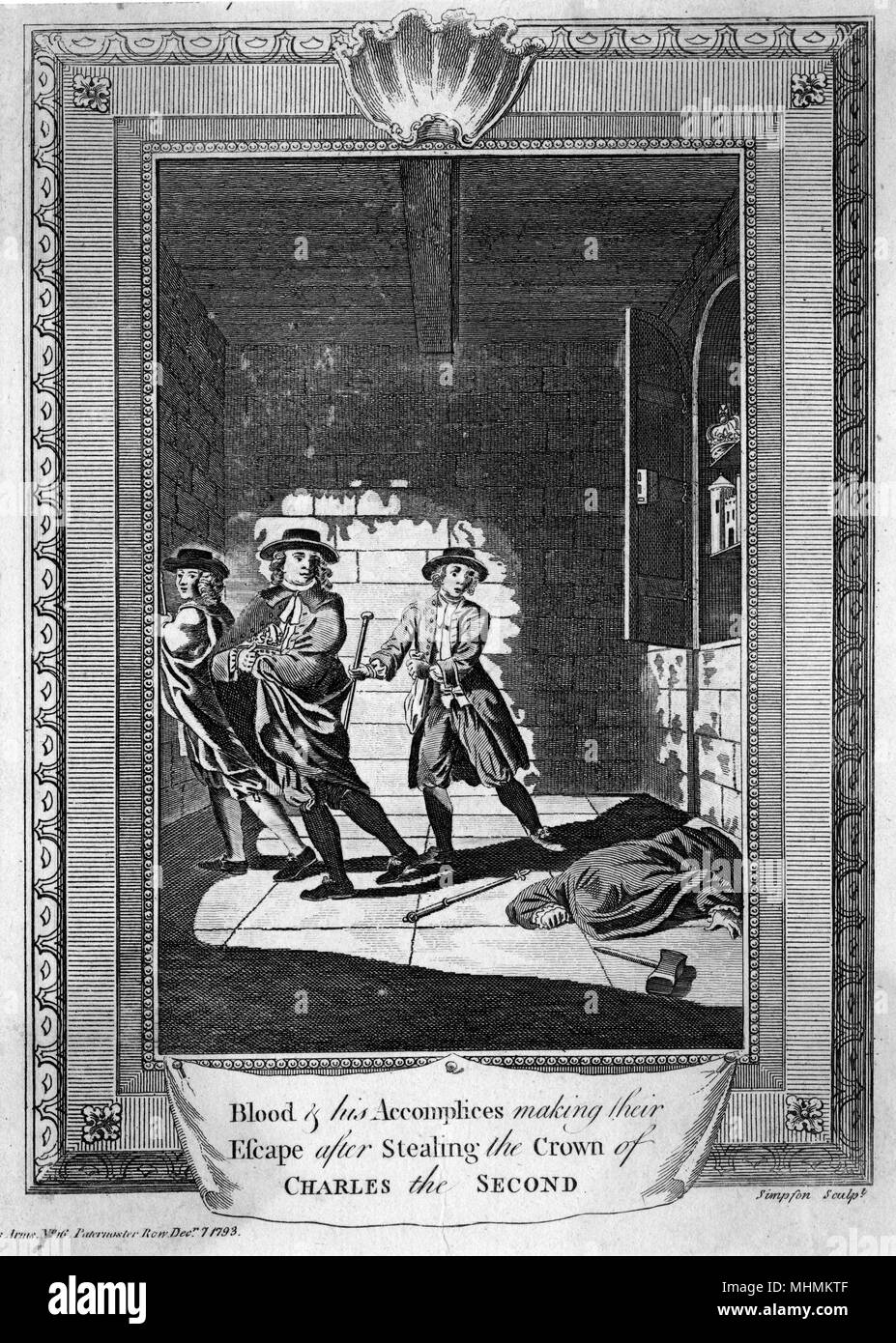 COL. BLOOD & CROWN JEWEL Stock Photo - Alamy