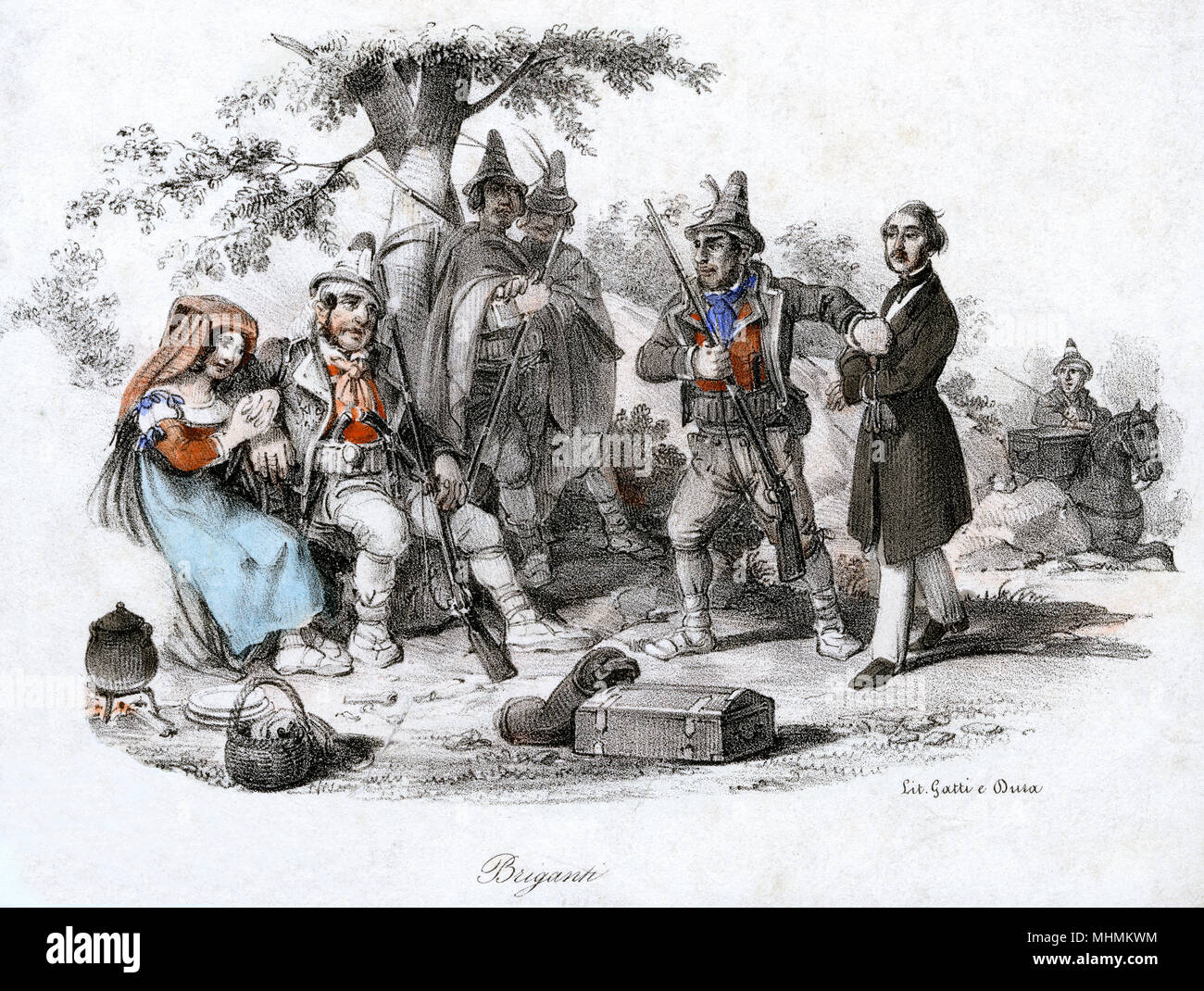 The italian brigands hi-res stock photography and images - Alamy