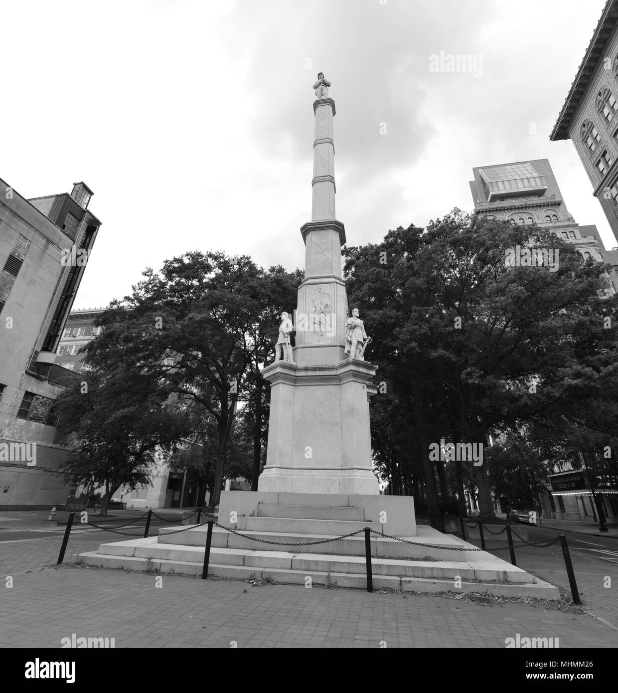 The Confederate memorial in Augusta, Georgia Stock Photo - Alamy