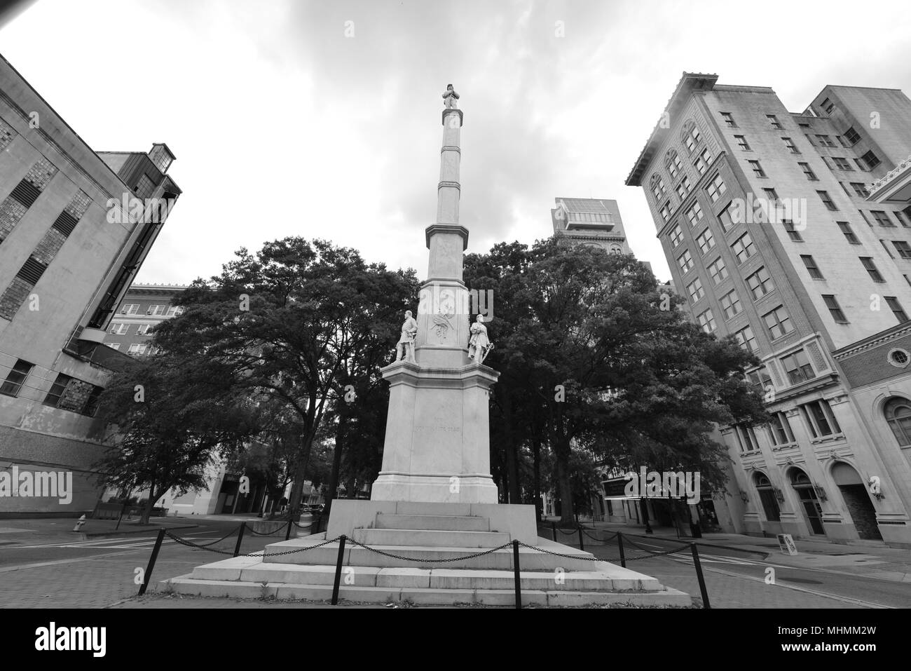 Georgia in civil war monument Black and White Stock Photos & Images - Alamy