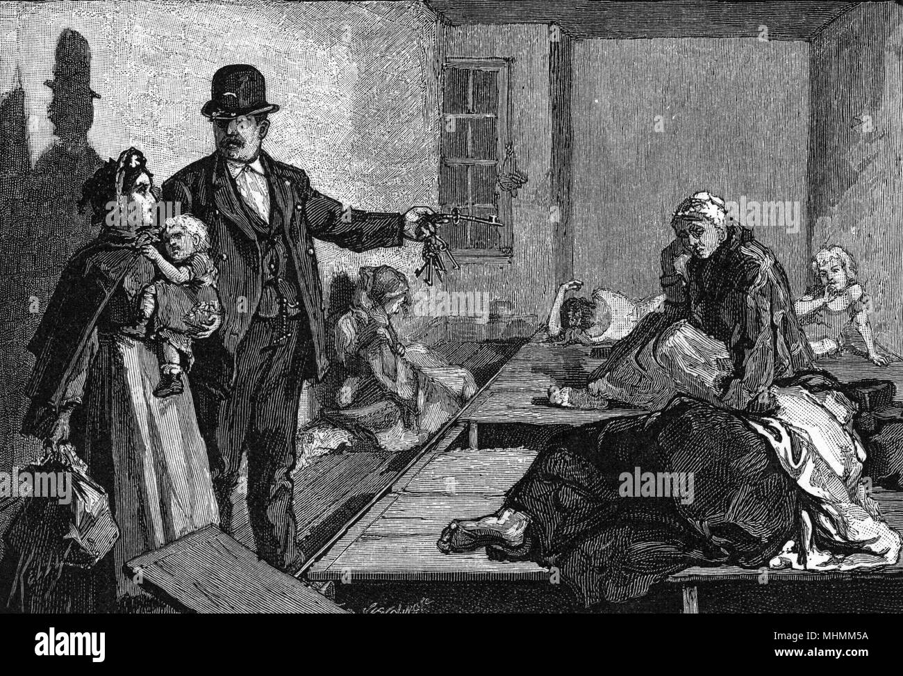 LODGED IN STATION HOUSE Stock Photo - Alamy