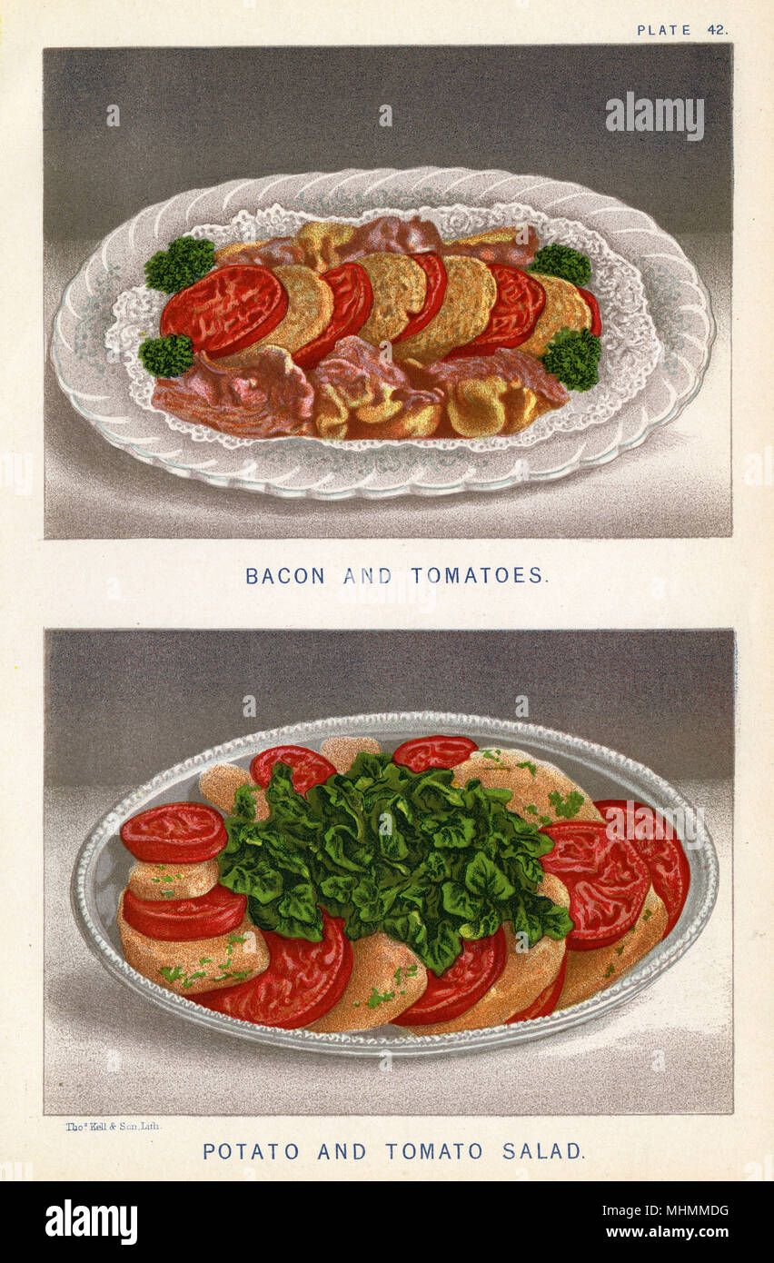 TWO TOMATO DISHES Stock Photo - Alamy