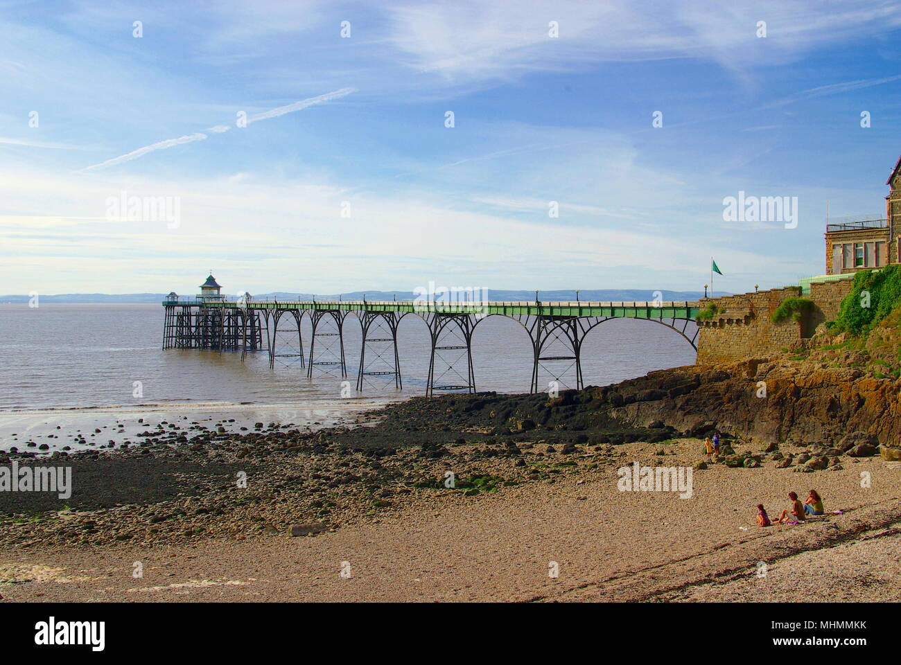 Victorian pier clevedon avon hi-res stock photography and images - Alamy