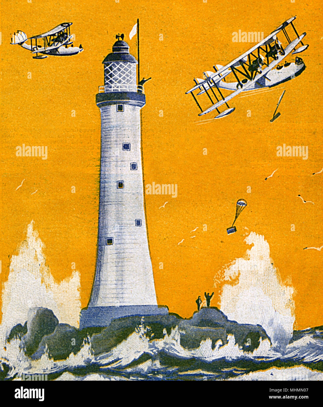 Plane lighthouse hi-res stock photography and images - Alamy