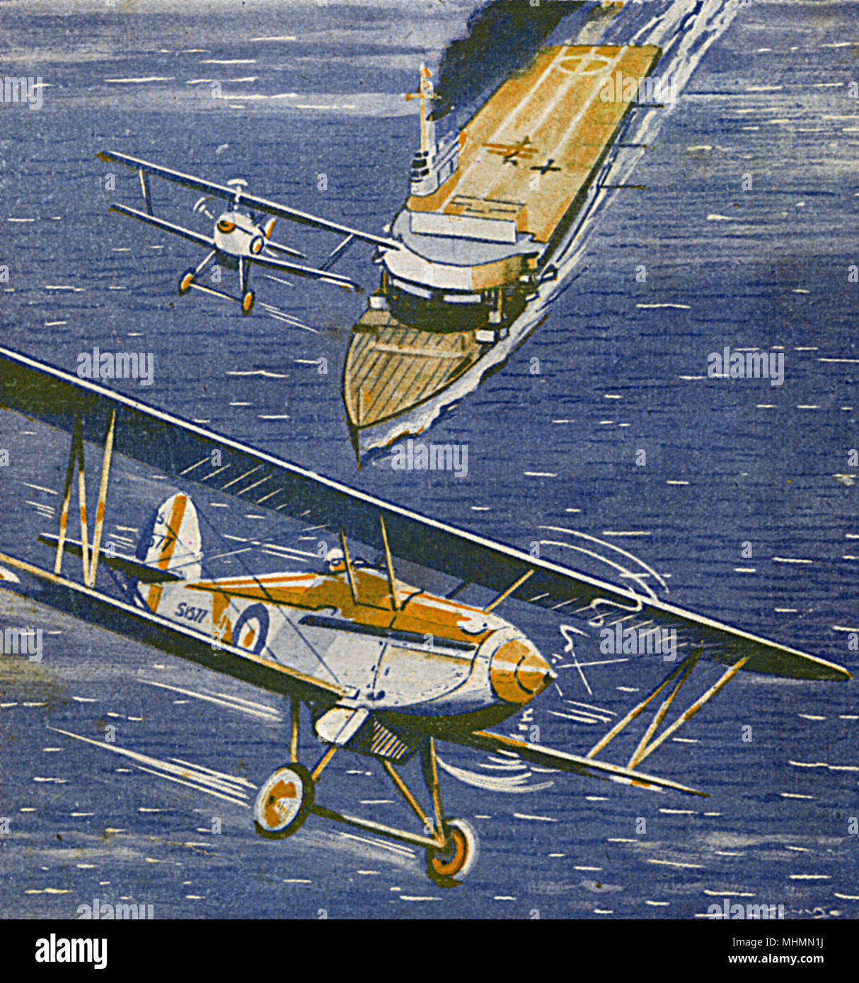 A Floating Flying Field Stock Photo - Alamy