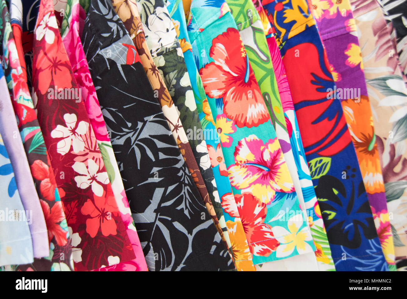 Colorful summer shirt and pants background Stock Photo - Alamy