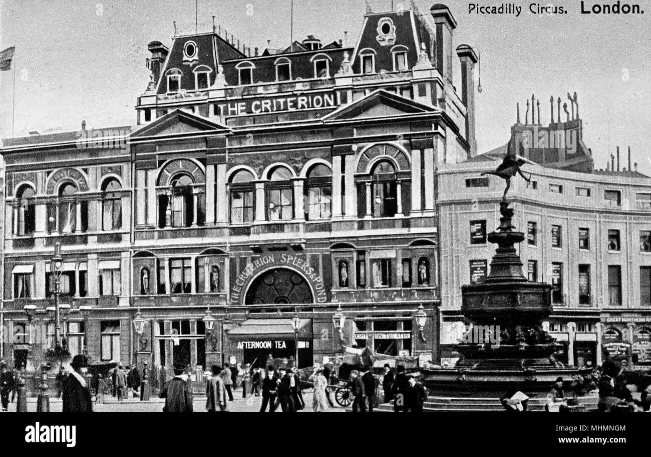 Criterion restaurant piccadilly Black and White Stock Photos & Images ...