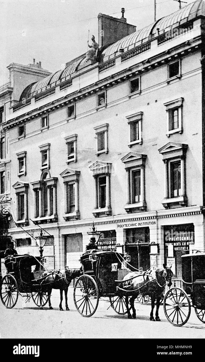 London polytechnic regent street hi-res stock photography and images ...