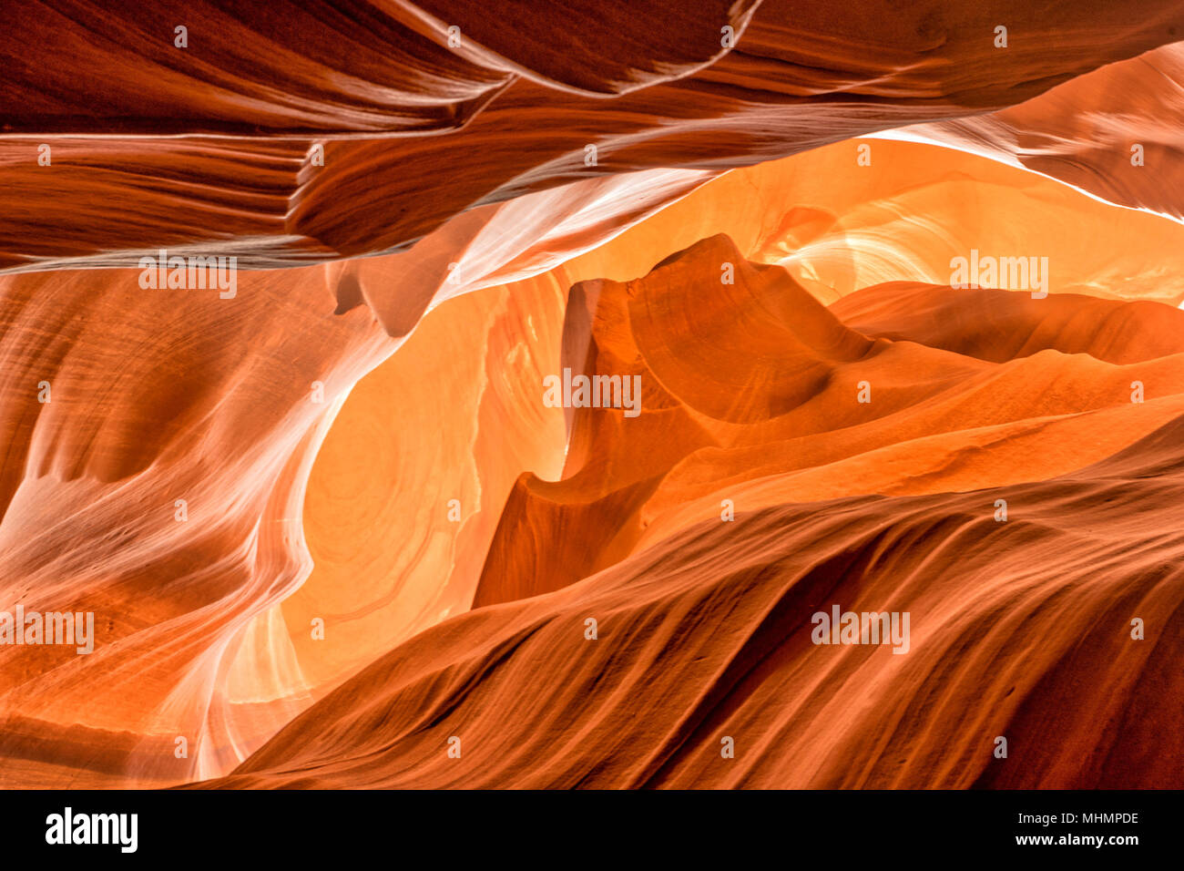 Monument valley shape inside Arizona Antelope Canyon wonderful light ...