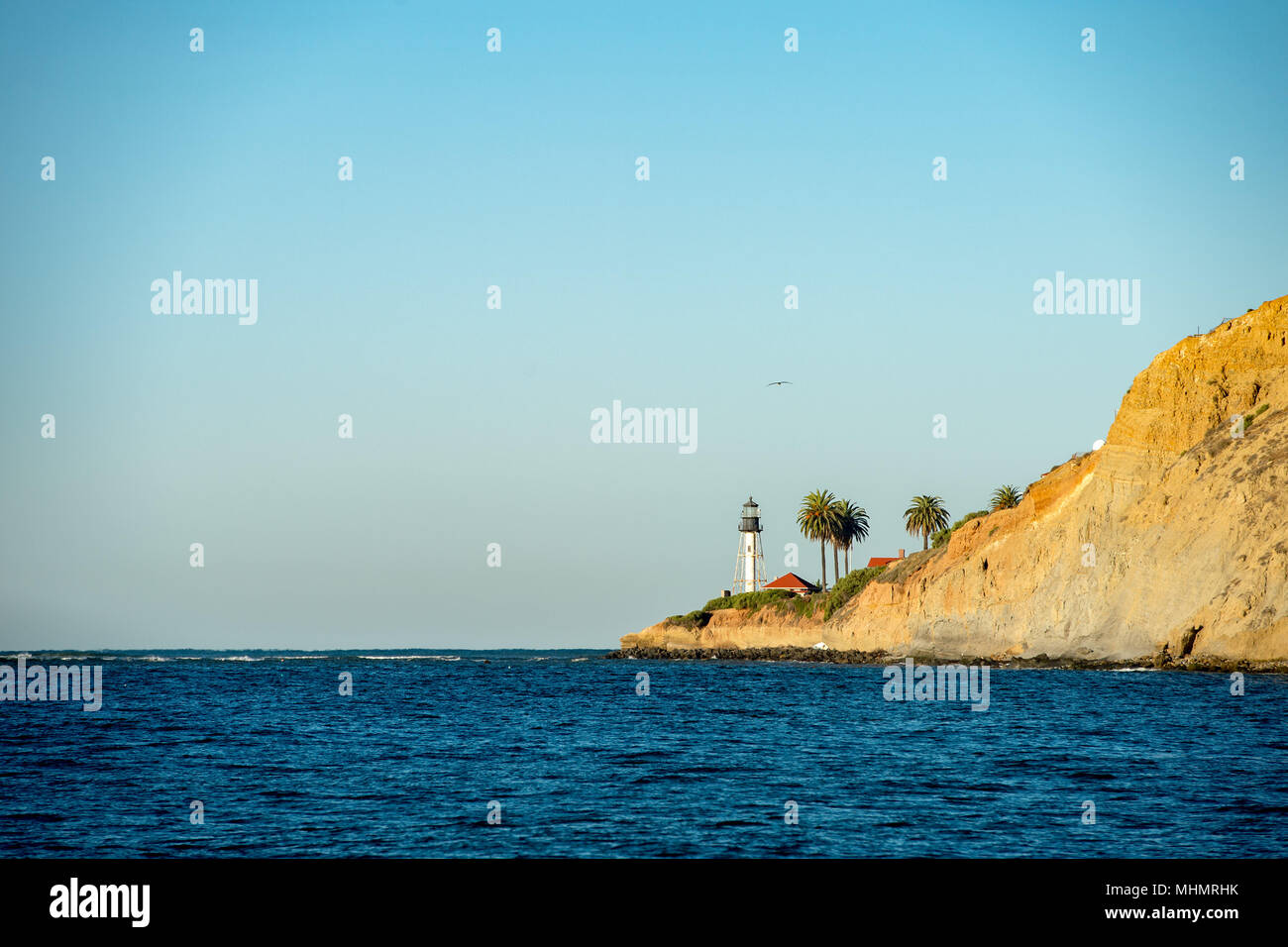 ensenada mexico baja california lighthouse landscape Stock Photo - Alamy