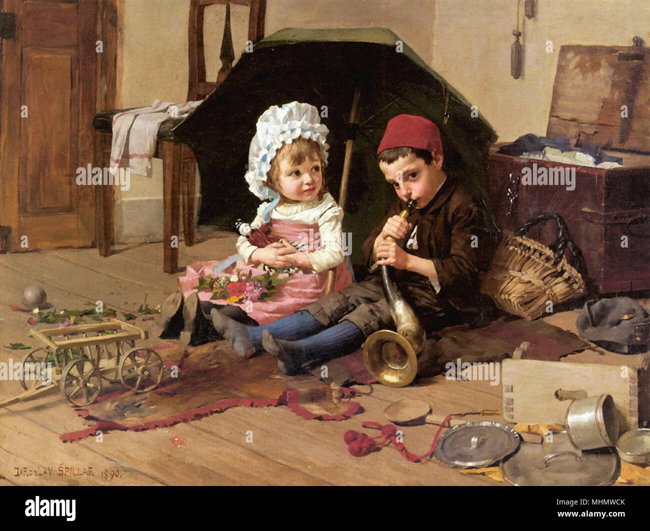 Spillar Jaroslav - Playtime Stock Photo - Alamy